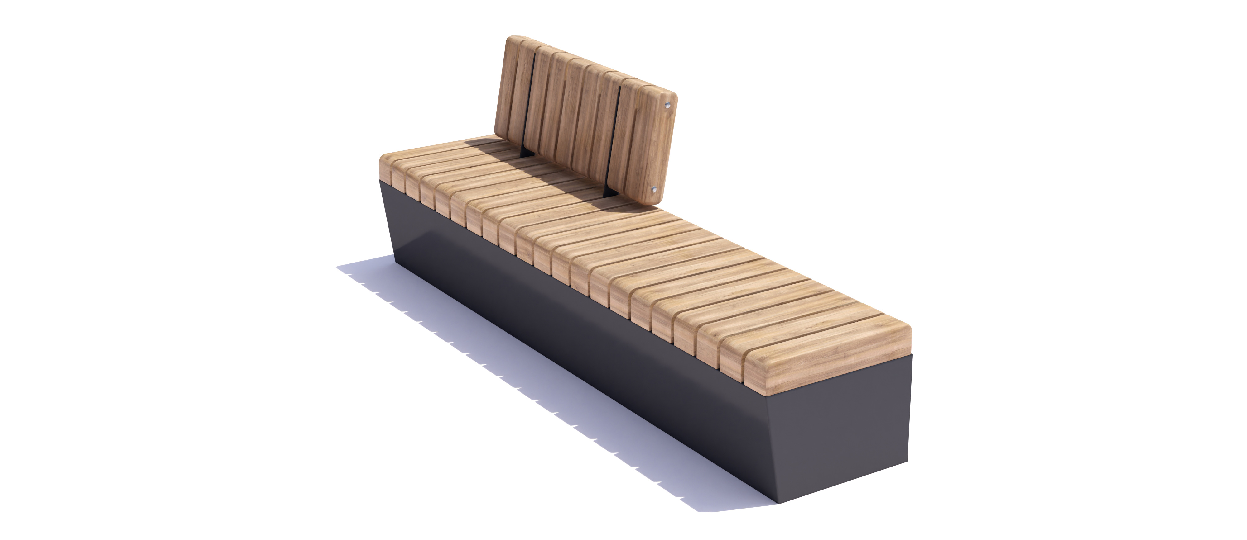 POC Straight - Sturdy Bench Solid | PANACHE Mobilier Urbain